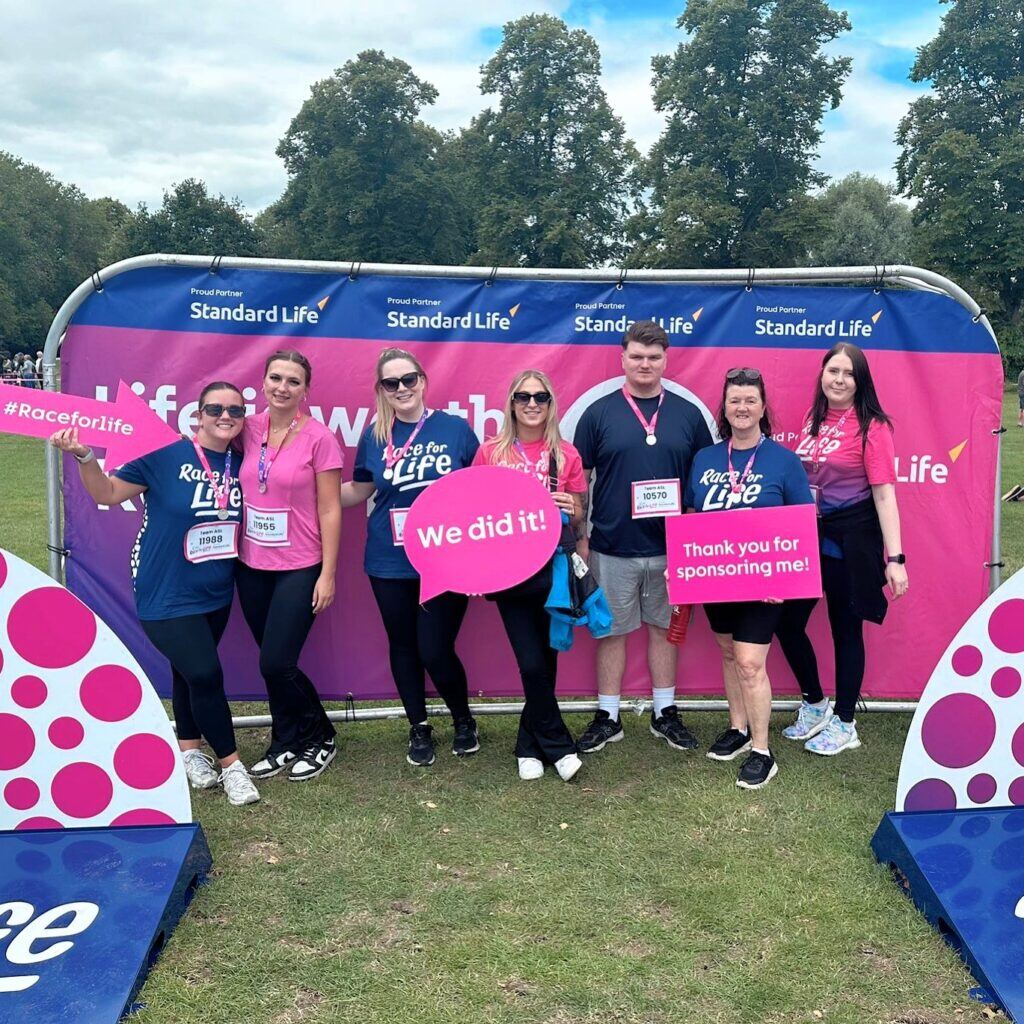 Team ASL take on the Race for Life!